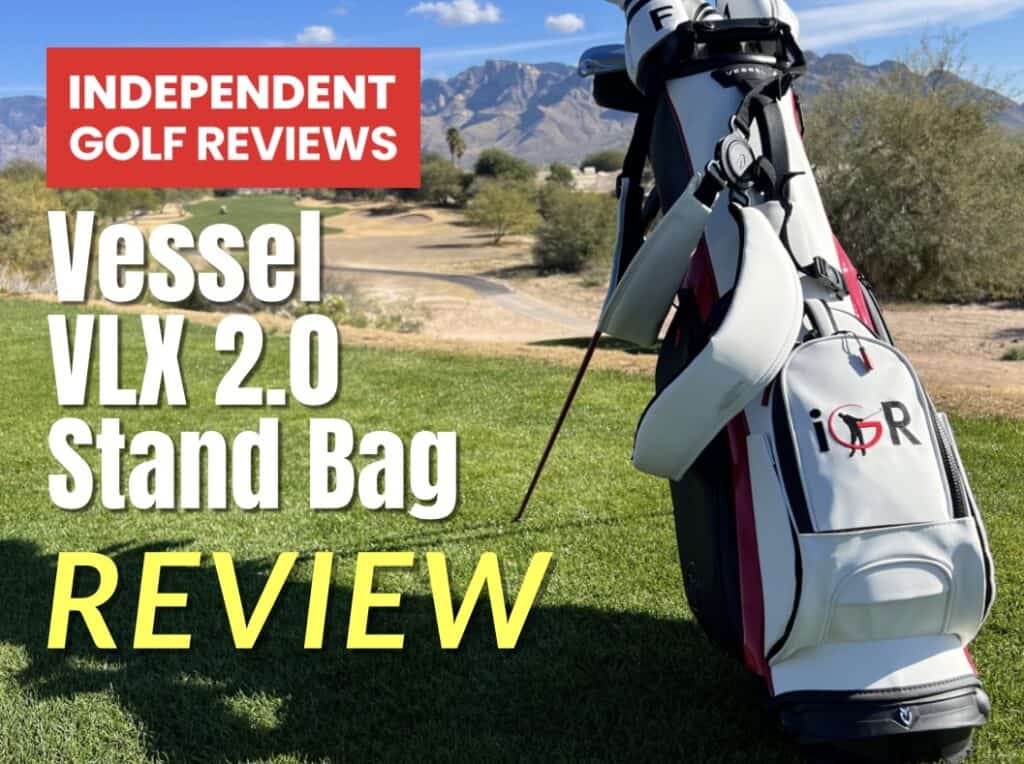 NEW Vessel VLX 2.0 Stand Bag Review - Independent Golf Reviews