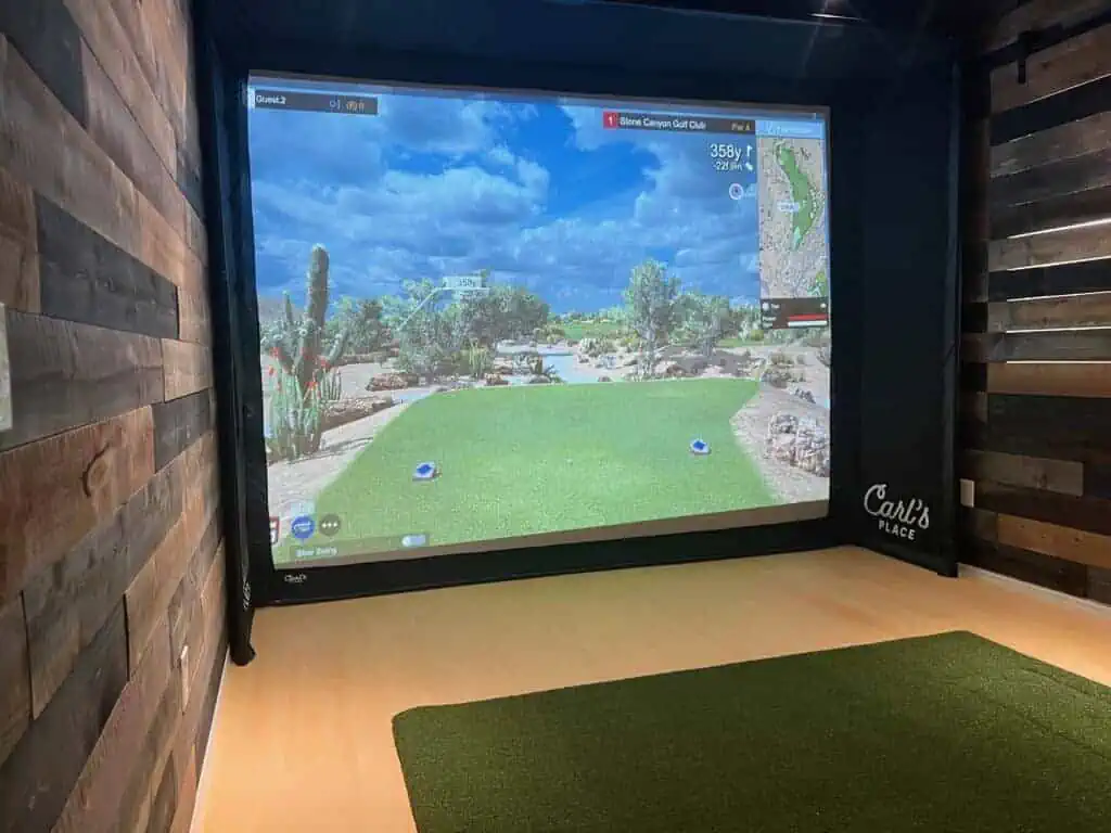 Carl's Place DIY Golf Simulator Review - Independent Golf Reviews