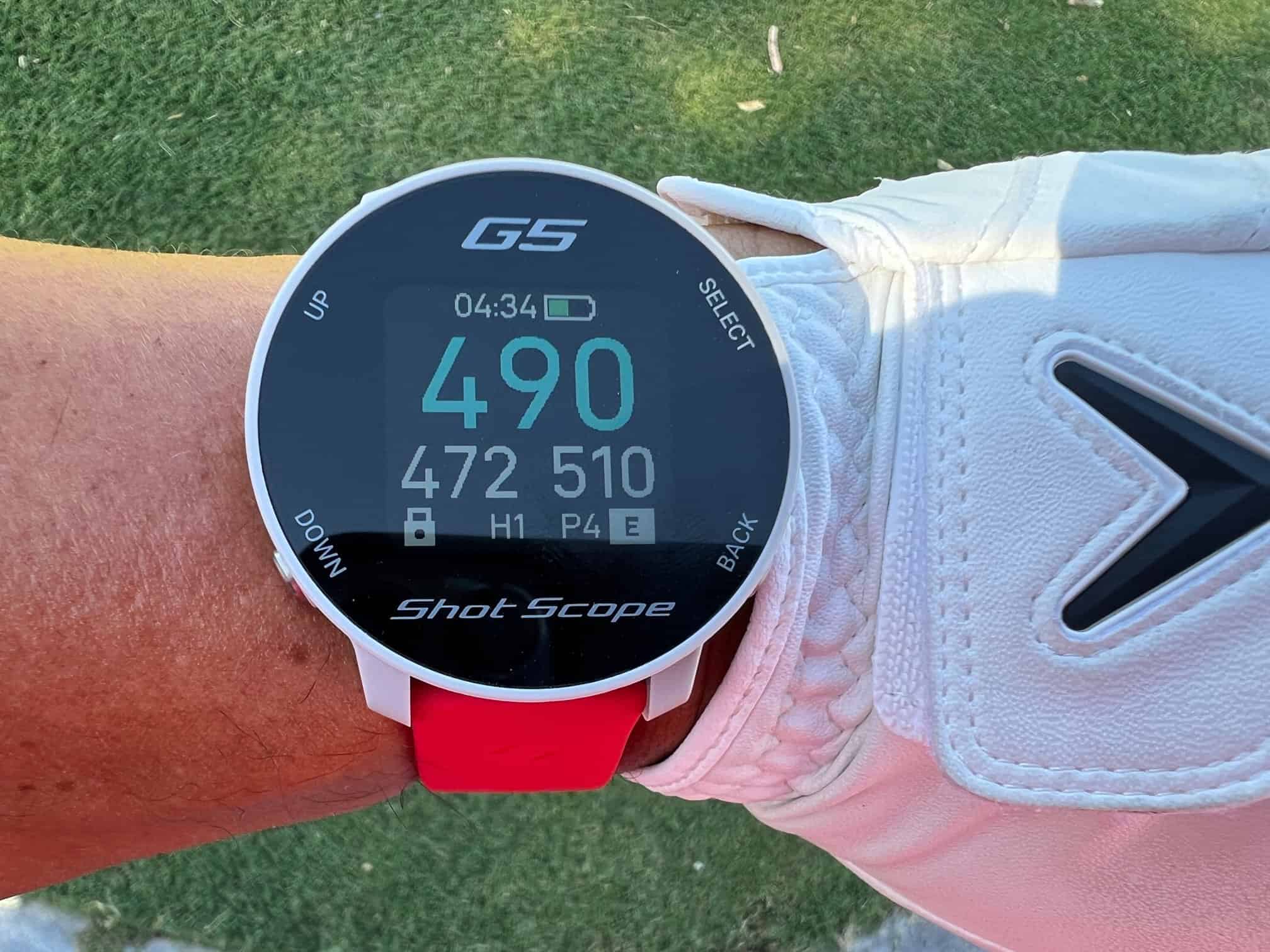 Shot Scope G5 GPS Watch Review - Independent Golf Reviews