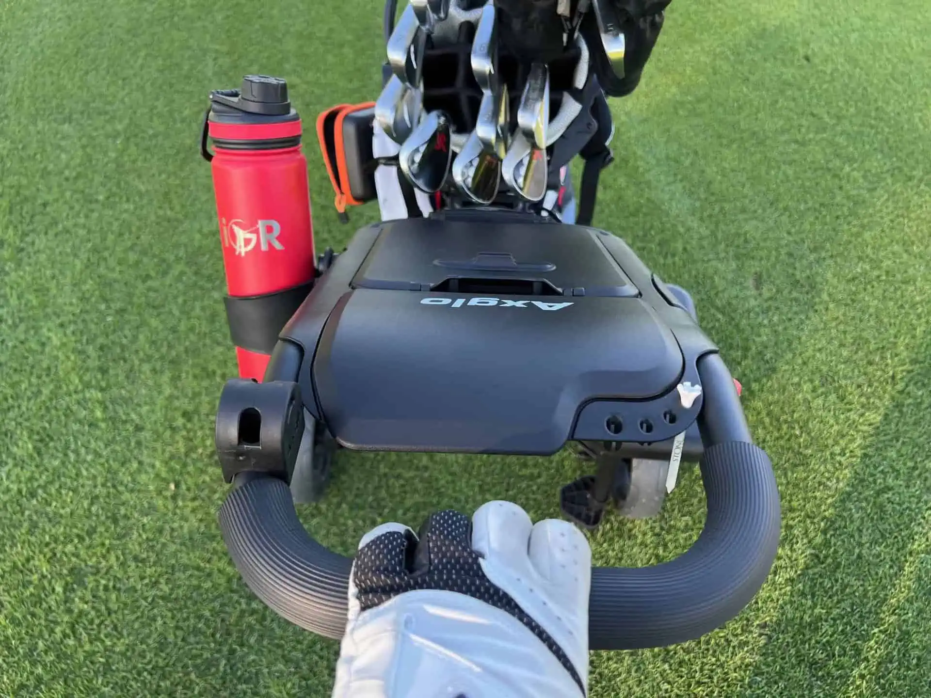 Axglo Flip N' Go Pro Push Cart Review - Independent Golf Reviews