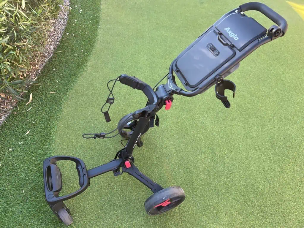 Axglo Flip N' Go Pro Push Cart Review - Independent Golf Reviews