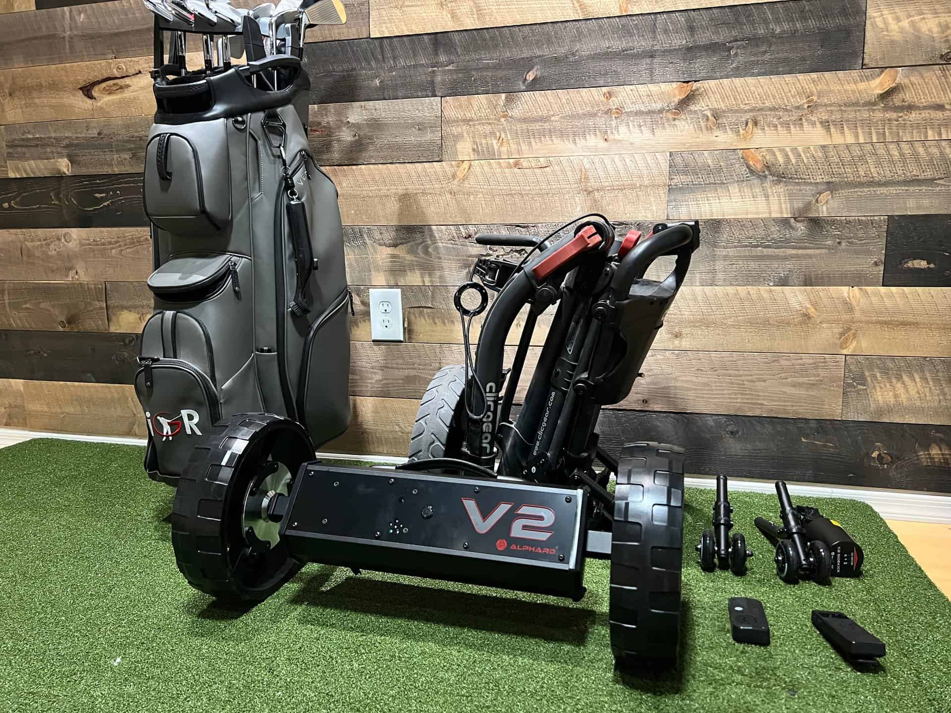 Alphard Club Booster V2 Electric Caddy W/ Sidekick Review - Independent ...