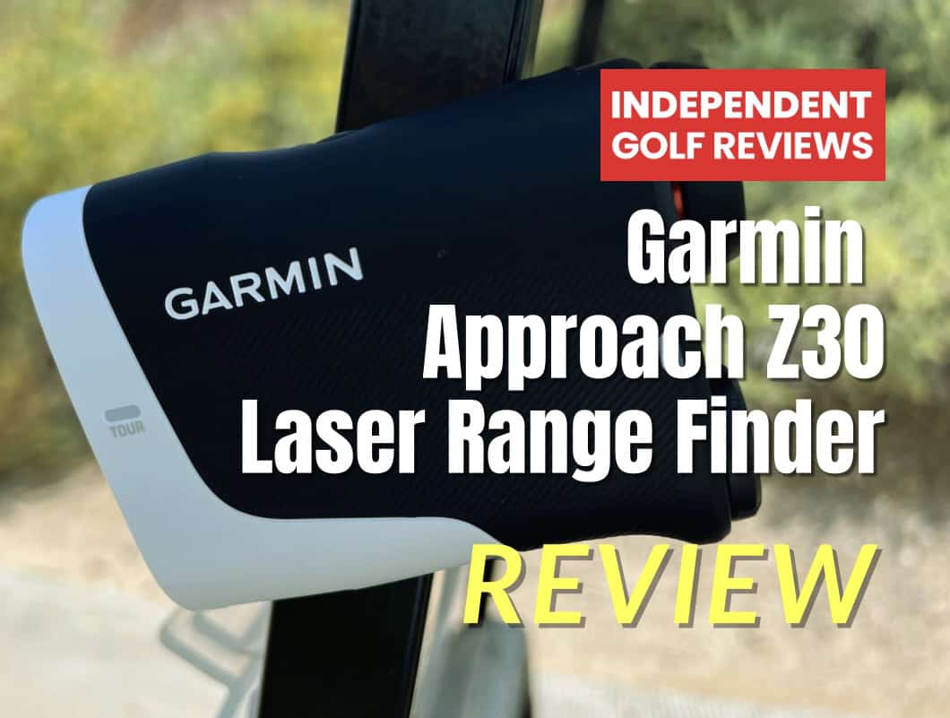 Garmin Approach Z30 Golf Laser Range Finder Review - Independent Golf ...