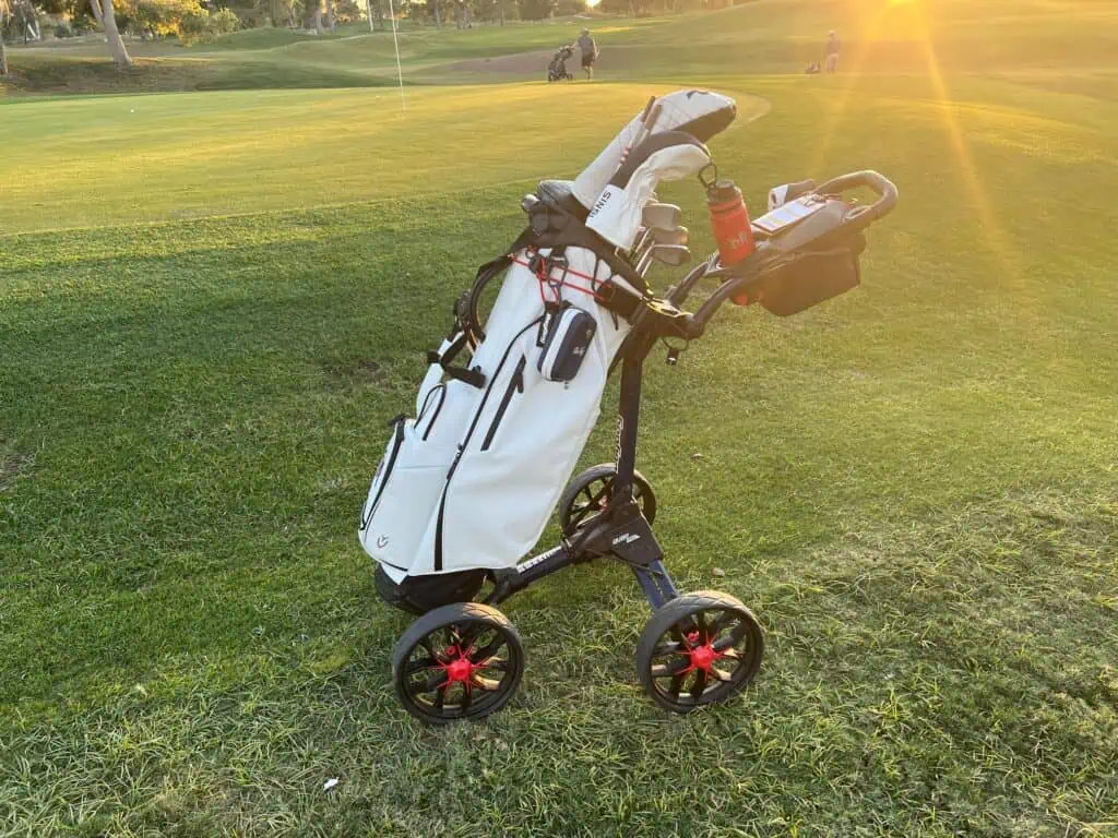 Bag Boy Quad Pro Push Cart Review - Independent Golf Reviews