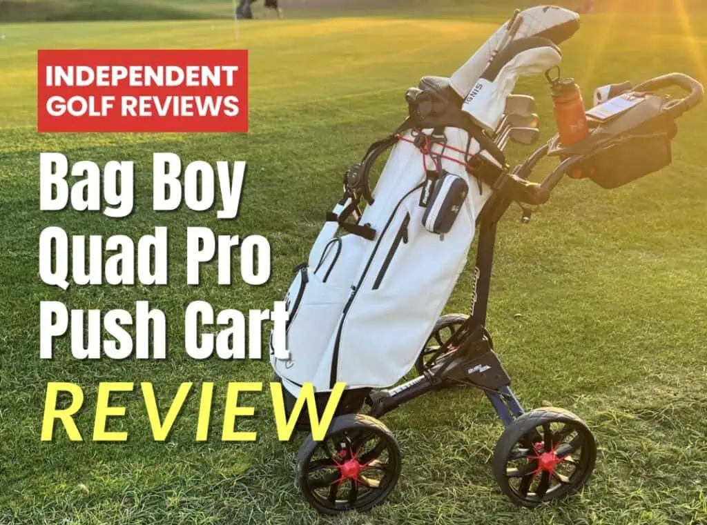 Bag Boy Quad Pro Push Cart Review - Independent Golf Reviews