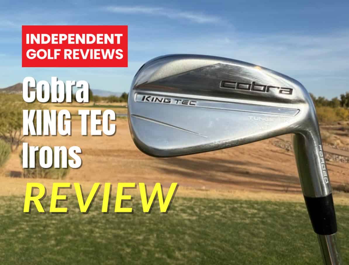 Cobra KING TEC 2025 Irons Review - Independent Golf Reviews
