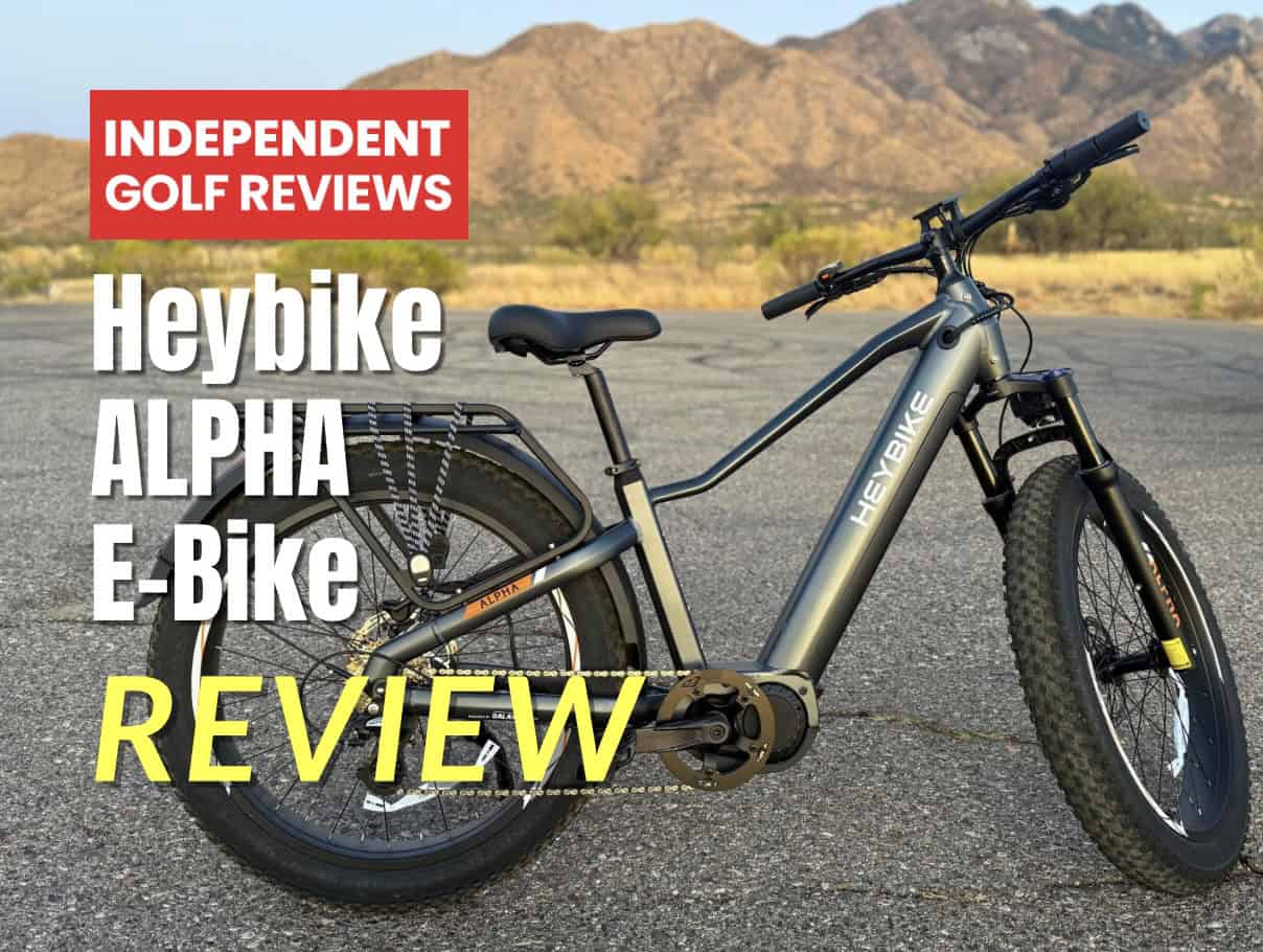 Heybike ALPHA E-Bike Review - Independent Golf Reviews