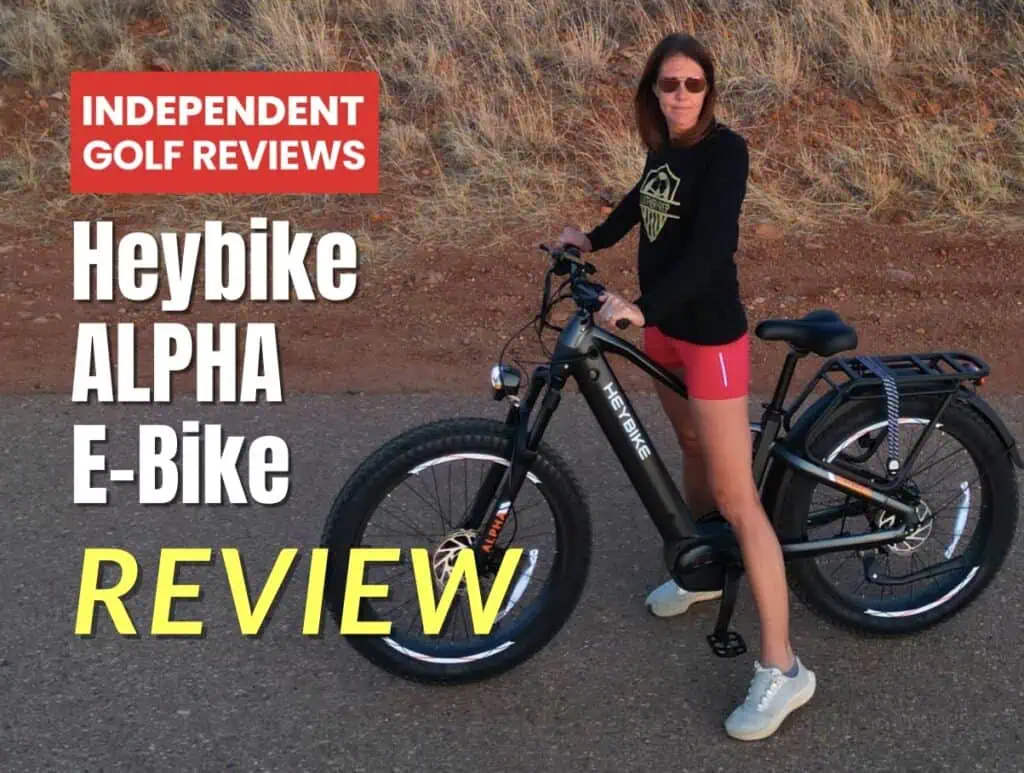 Heybike ALPHA E-Bike Review - Independent Golf Reviews