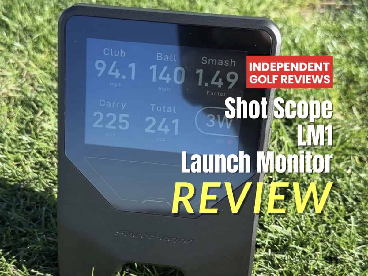 Shot Scope LM1 Launch Monitor Review - Independent Golf Reviews